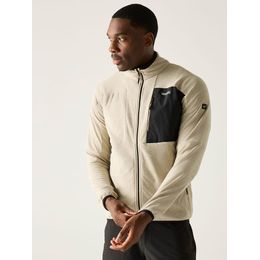 Regatta Fleecejacke "Scaris" in Creme - 69% | Gr&ouml;&szlig;e M | Herren-pullover-sport