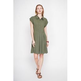 ASSUILI Kleid in Khaki - 69% | Gr&ouml;&szlig;e 42 | Damen-kleider