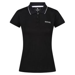 Regatta Funktionspoloshirt "Maverick V" in Schwarz - 70% | Gr&ouml;&szlig;e 36 | Damen-outdoor-tops-shirts