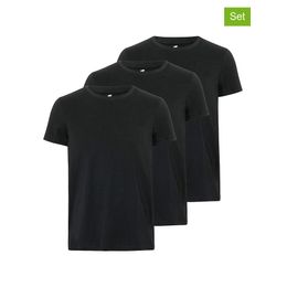 POLO SYLT 3er-Set: Shirts in Schwarz - 49% | Gr&ouml;&szlig;e S | Herren-plussize