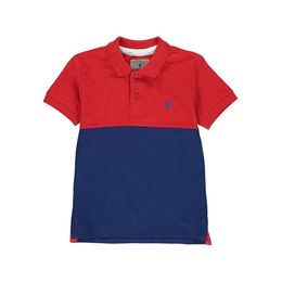 Peak Mountain Poloshirt in Rot/ Blau - 63% | Gr&ouml;&szlig;e 176 | Kinder-oberteile