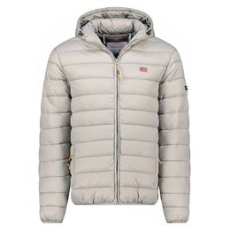 Geographical Norway Steppjacke "Amigolor" in Grau - 62% | Gr&ouml;&szlig;e 140 | Kinderjacken