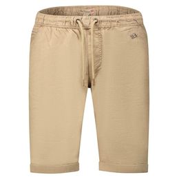 Geographical Norway Bermudas "Ponge" in Hellbraun - 68% | Gr&ouml;&szlig;e S | Herren-plussize