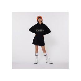DKNY Hoodie-Kleid in Schwarz - 68% | Gr&ouml;&szlig;e 140 | Kinderkleider