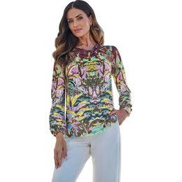 Heine Bluse in Bunt - 62% | Gr&ouml;&szlig;e 46 | Damen-blusen