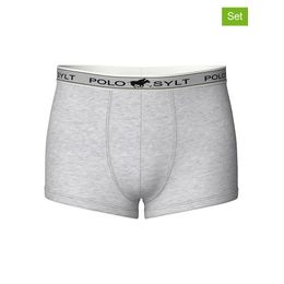 POLO SYLT 3er-Set: Boxershorts in Grau - 51% | Gr&ouml;&szlig;e S | Herren-waesche