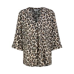 Sublevel Bluse in Beige/ Schwarz - 65% | Gr&ouml;&szlig;e S | Damen-blusen