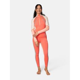 KARI TRAA Funktionslongsleeve "Alma" in Orange - 42% | Gr&ouml;&szlig;e XS | Damen-outdoor-tops-shirts