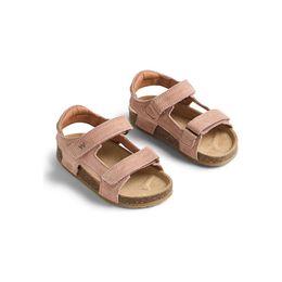 Wheat Leder-Sandalen "Corey" in Rosa - 58% | Gr&ouml;&szlig;e 29 | Kindersandalen