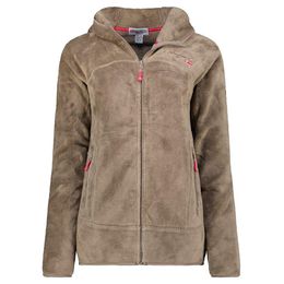 Geographical Norway Fleecejacke "Upalood" in Hellbraun - 68% | Gr&ouml;&szlig;e 176 | Kids-fleecejacken-fleecepullover