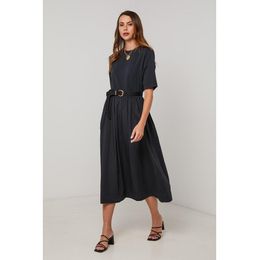Lin Passion Kleid in Schwarz - 75% | Gr&ouml;&szlig;e 36/38 | Damen-kleider