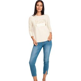 Heine Longsleeve in Creme - 68% | Gr&ouml;&szlig;e 38 | Damen-tops