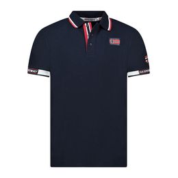 Geographical Norway Poloshirt "Kauge" in Dunkelblau - 62% | Gr&ouml;&szlig;e XL | Herren-plussize