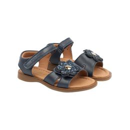 POM POM Leder-Sandalen in Dunkelblau - 46% | Gr&ouml;&szlig;e 34 | Kindersandalen