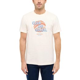 Mustang Shirt in Creme - 56% | Gr&ouml;&szlig;e M | Herren-plussize