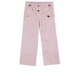 Peak Mountain Hose in Wei&szlig;/ Rosa - 52% | Gr&ouml;&szlig;e 128 | Kinderhosen