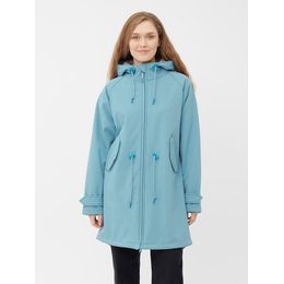 Derbe Funktionsjacke in Hellblau - 56% | Gr&ouml;&szlig;e 34 | Damen-outdoorjacken
