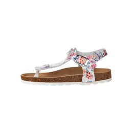 BIO PING&Uuml;IN Zehentrenner in Wei&szlig;/ Bunt - 77% | Gr&ouml;&szlig;e 27 | Kindersandalen