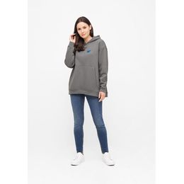 Derbe Hoodie in Anthrazit - 57% | Gr&ouml;&szlig;e L | Damen-sweatshirts-jacken