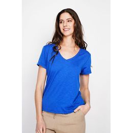 ASSUILI Shirt in Blau - 71% | Gr&ouml;&szlig;e 42 | Damen-tops