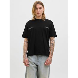 Jack & Jones Jack & Jones Shirt "Jorbillyburg Photo" in Schwarz - 40% | Gr&ouml;&szlig;e M | Herren-plussize