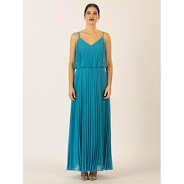 Apart Plisseekleid in Blau - 69% | Gr&ouml;&szlig;e 40 | Damen-kleider