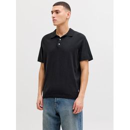 Jack & Jones Jack & Jones Poloshirt "Will" in Schwarz - 40% | Gr&ouml;&szlig;e XL | Herren-plussize