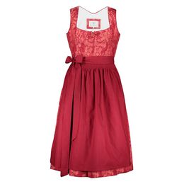 Alpenfee Dirndl in Rot - 62% | Gr&ouml;&szlig;e 42 | Damen-dirndl