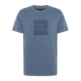 ELBSAND Shirt in Blau - 37% | Gr&ouml;&szlig;e M | Herren-plussize