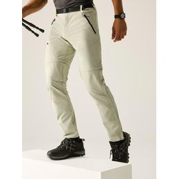 Regatta Zipp-Off-Trekkinghose "Xert Stretch" in Creme - 71% | Gr&ouml;&szlig;e 58 | Herren-outdoorhosen