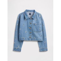 GAP Jeansjacke in Blau - 43% | Gr&ouml;&szlig;e 152/158 | Kinderjacken