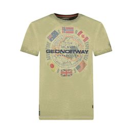 Geographical Norway Shirt "Jirkel" in Khaki - 62% | Gr&ouml;&szlig;e 164 | Kinder-oberteile