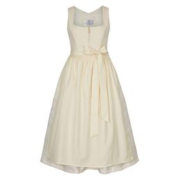 Alpenfee Dirndl ''Pearl'' in Creme - 55% | Gr&ouml;&szlig;e 38 | Damen-dirndl