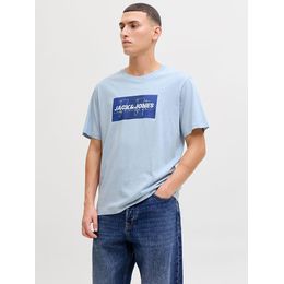 Jack & Jones Jack & Jones Shirt "Cole" in Hellblau - 40% | Gr&ouml;&szlig;e XL | Herren-plussize