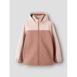 name it Softshelljacke "Palfa" in Hellbraun/ Beige - 32% | Gr&ouml;&szlig;e 122 | Kinder-outdoor-jacken