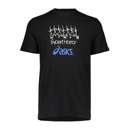 asics Shirt in Schwarz - 56% | Gr&ouml;&szlig;e L | Herren-plussize