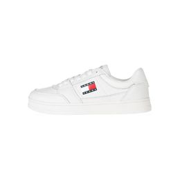 Tommy Hilfiger Shoes Leder-Sneakers in Wei&szlig; - 36% | Gr&ouml;&szlig;e 44 | Herrensneakers