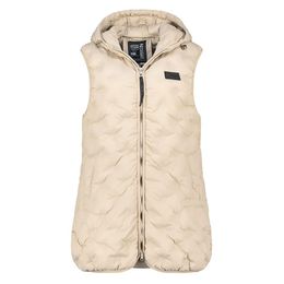 Geographical Norway Weste "Vaniela" in Beige - 69% | Gr&ouml;&szlig;e XL | Damenjacken