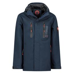 Geographical Norway &Uuml;bergangsjacke "Ayoube" in Dunkelblau - 69% | Gr&ouml;&szlig;e M | Herren-plussize