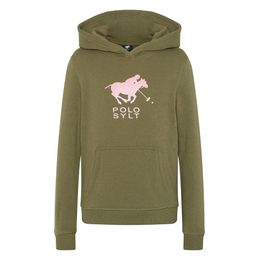 POLO SYLT Hoodie in Khaki - 49% | Gr&ouml;&szlig;e 146/152 | Kinder-sweatshirts-jacken