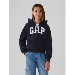 GAP Fleecejacke in Dunkelblau - 64% | Gr&ouml;&szlig;e 110 | Kids-fleecejacken-fleecepullover