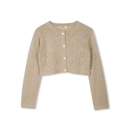 Billieblush Cardigan in Beige - 49% | Gr&ouml;&szlig;e 116 | Kinder-pullover