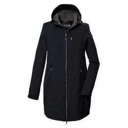 Killtec Softshelljacke in Schwarz - 67% | Gr&ouml;&szlig;e 42 | Damen-outdoorjacken