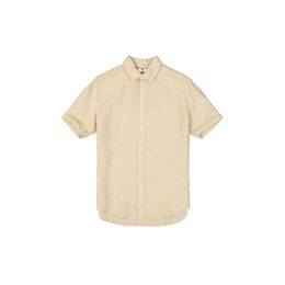 Garcia Hemd in Beige - 56% | Gr&ouml;&szlig;e M | Herren-plussize