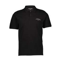 Jack & Jones Jack & Jones Poloshirt "College" in Schwarz - 40% | Gr&ouml;&szlig;e M | Herren-plussize