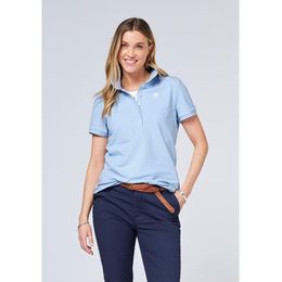 POLO SYLT Poloshirt in Hellblau - 54% | Gr&ouml;&szlig;e XS | Damen-tops