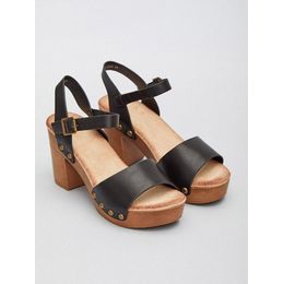 Bellucci Sandaletten in Schwarz - 50% | Gr&ouml;&szlig;e 39 | Damen-sandalen