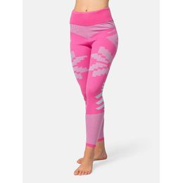 KARI TRAA Thermounterhose "Faith" in Pink - 43% | Gr&ouml;&szlig;e M | Damen-sportunterwaesche