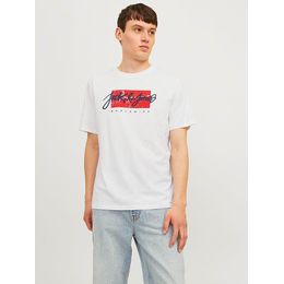 Jack & Jones Jack & Jones Shirt in Wei&szlig; - 53% | Gr&ouml;&szlig;e S | Herren-plussize
