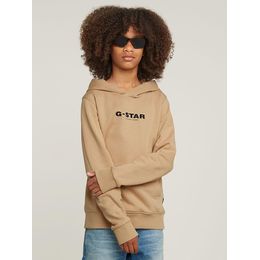 G-Star Raw G-Star Hoodie in Beige - 51% | Gr&ouml;&szlig;e 128 | Kinder-sweatshirts-jacken